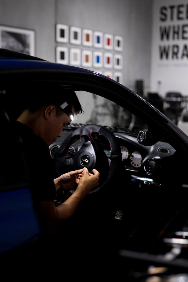 Sydney Workshop – Steering Wheel Wraps