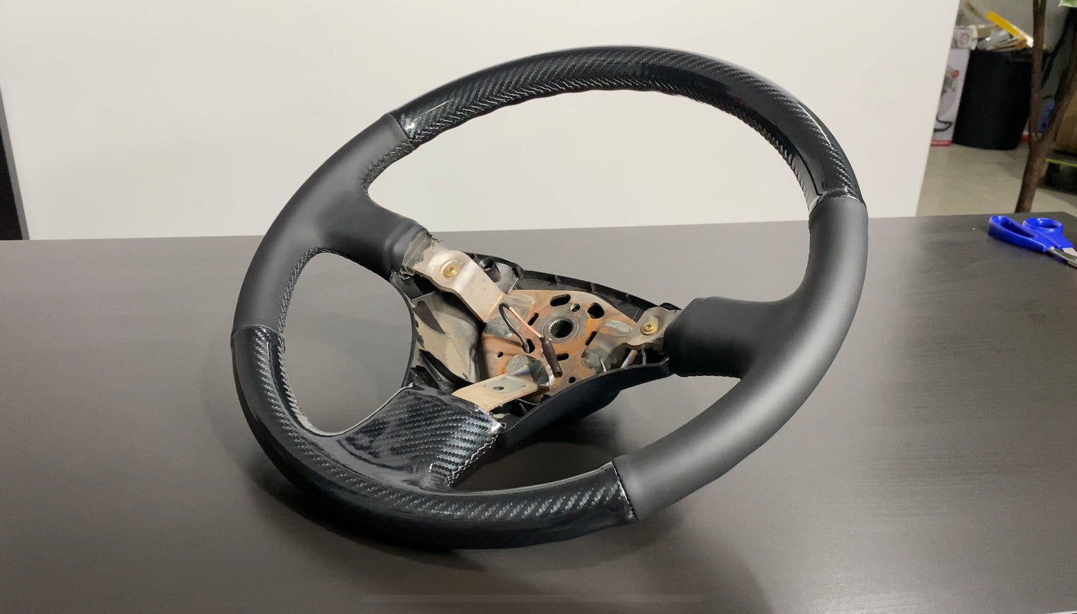 The Process – Steering Wheel Wraps